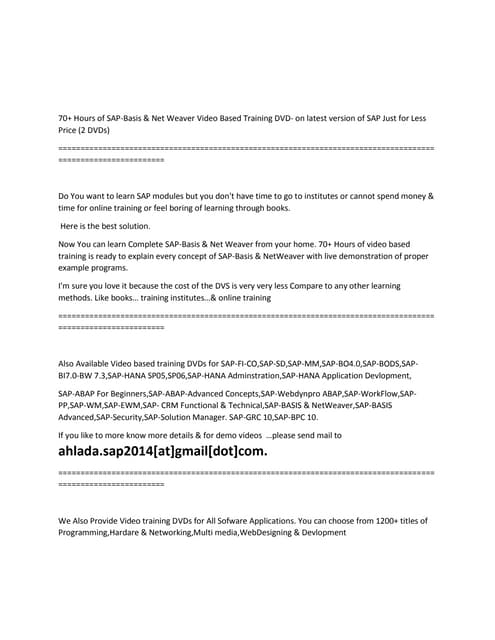 Sap Basis Pdf