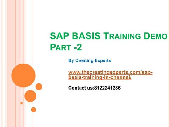 SAP BASIS Daily Monitoring T - codes | PDF
