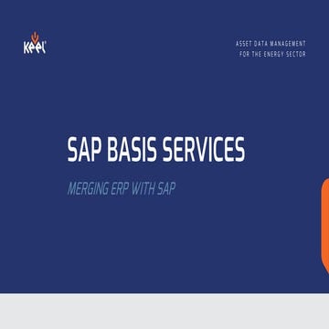 SAP Basis Services | PPT