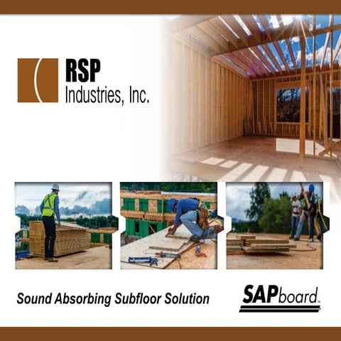 Eliminate Gypcrete and Save, Choose SAPboard! | PPSX
