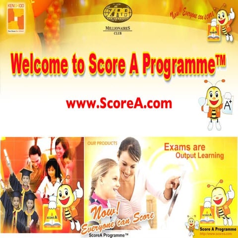 bcbm score a programme | PPT