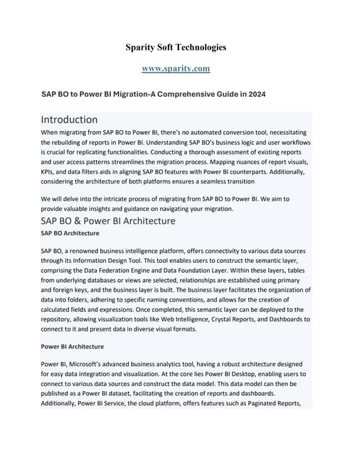 Tableau to Power BI Migration – Your Comprehensive Guide in 2024 1 (1 ...