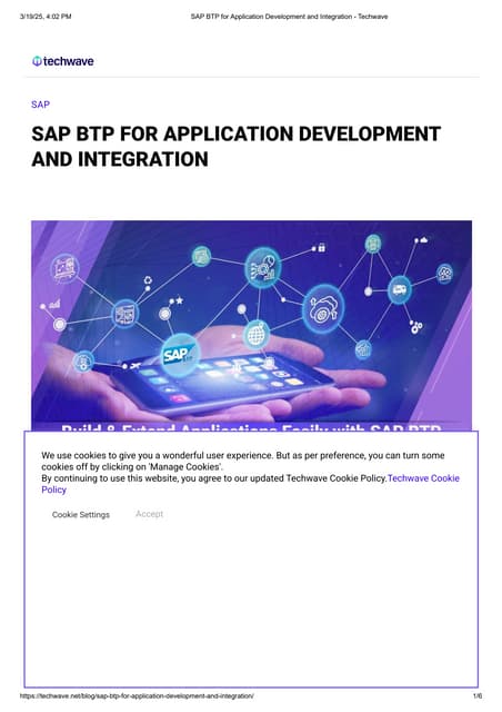 Enterprise application services | PDF