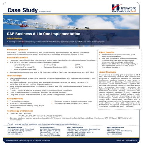 Sap Business Implementation | PDF