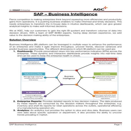 Business Intelligence | PDF