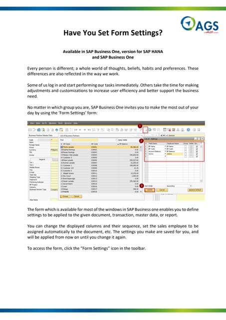 SAP Business One Documents Numbering | PPTX | Desktop Publishing ...