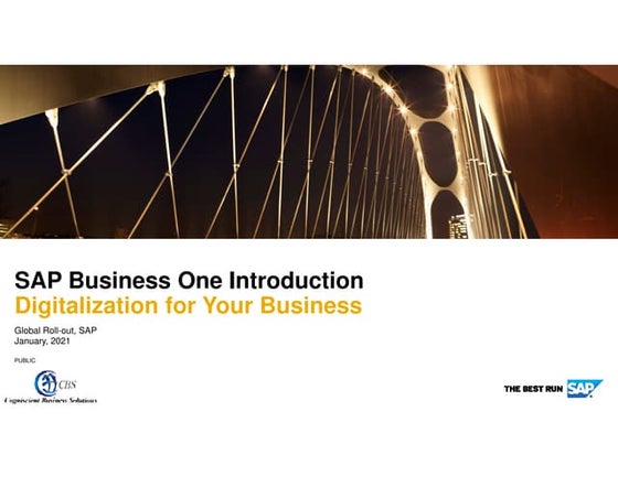 SAP Business One | PPTX