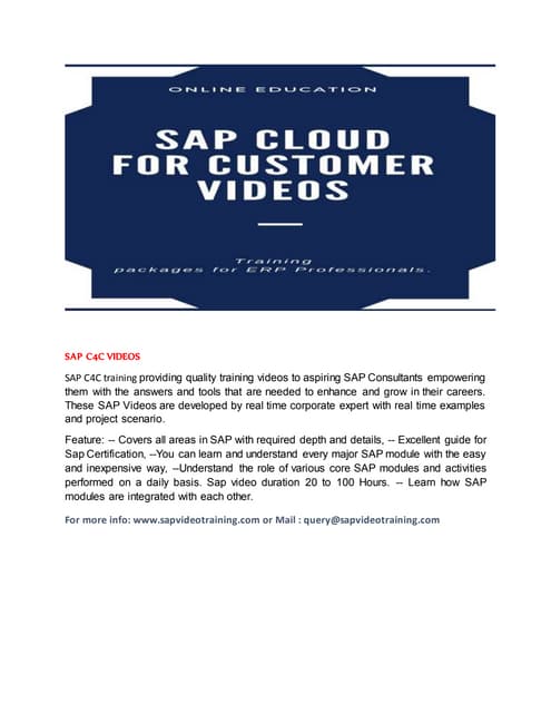Sap Analytics Cloud Tutorial | PDF