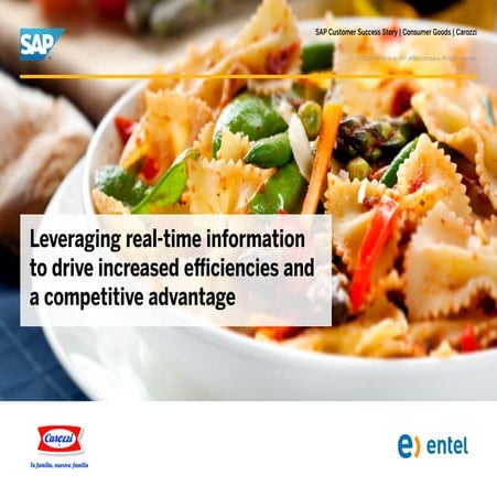 Sap - Carozzi Case Study | PDF