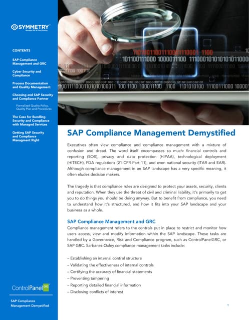 Security as a Service flyer | PDF