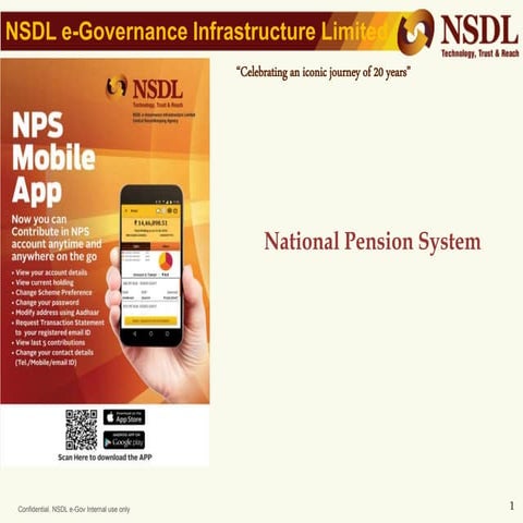 NPS - National Pension System/New Pension Scheme | PPTX