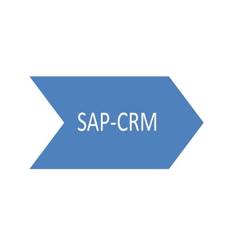 Sap crm | PPTX