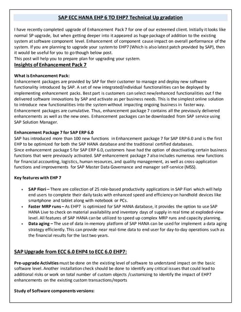 Delta scope sap ehp8 for SAP ERP 6.0 (Technical View) | PDF | Databases | Computer Software and ...