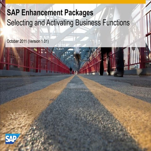 Sap enhancement packages | PDF