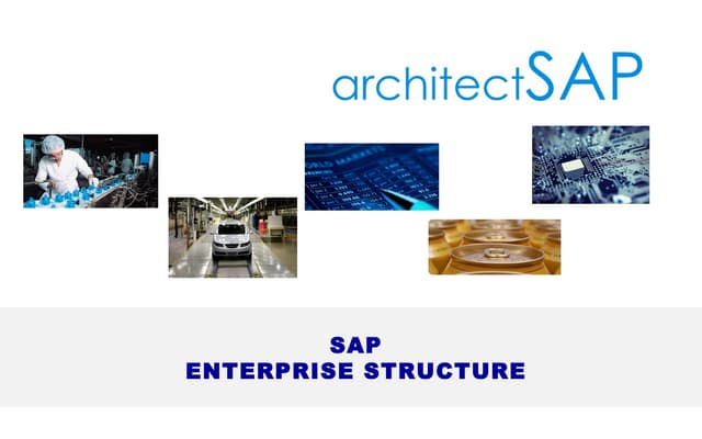 SAP Organization Structure | PPT