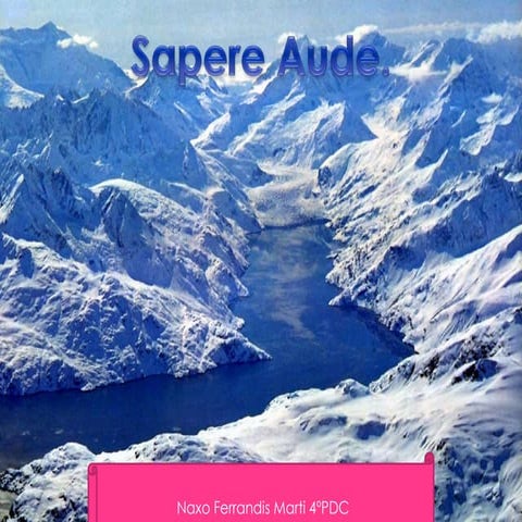sapere aude | PPTX