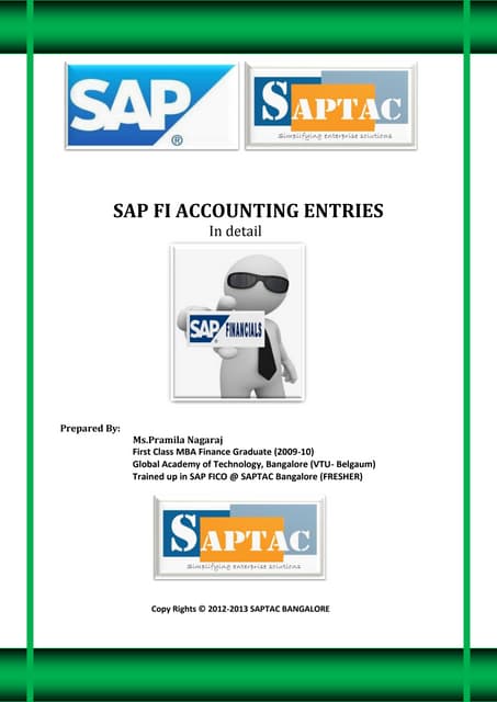 Accounting Entires For Oracle Apps R12 | PDF