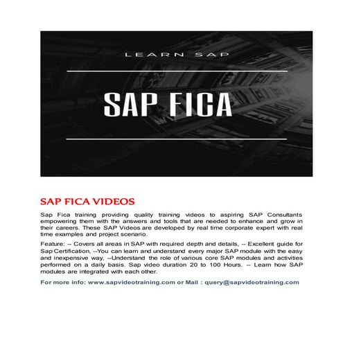 SAP FICA | DOCX