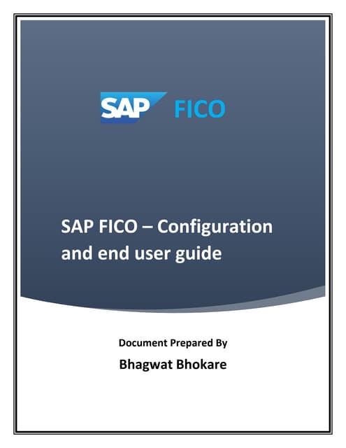 Bhagwat Bhokare, Sap consultant