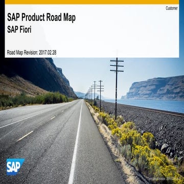 SAP Fiori Road Map-introduction to fiori apps | PDF
