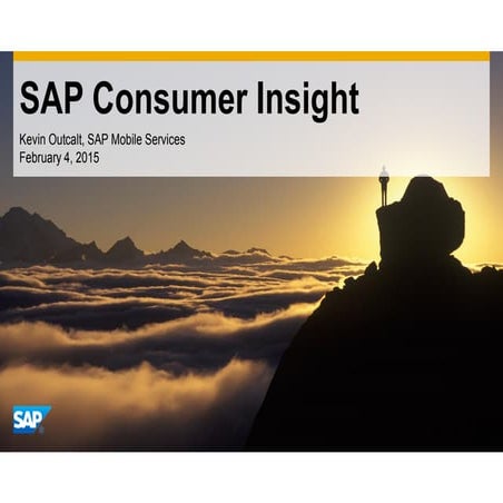 SAP Consumer Insights | PPT