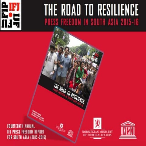 South Asia Press Freedom Report 2016 Presentation | PPT