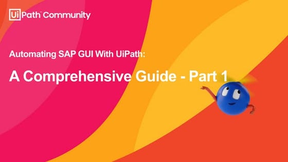 Sap Odata Rfc Bapi Automation Sap Automation With Uipath Part 2 Ppt