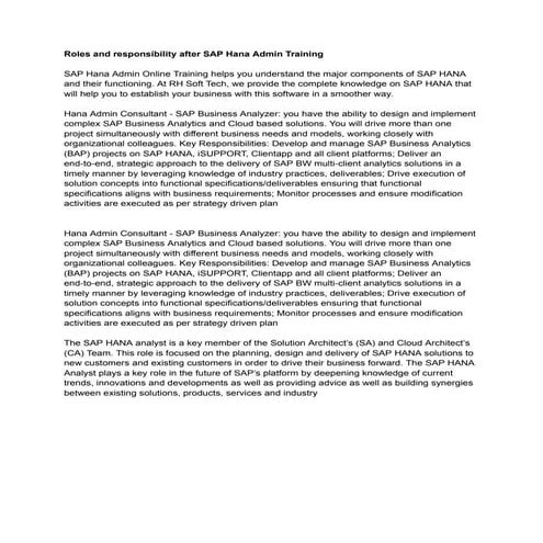 Understanding the World of SAP Basis Consultants: Roles and ...