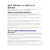 SAP HANA vs SAP S4 HANA | PDF | Databases | Computer Software and Applications