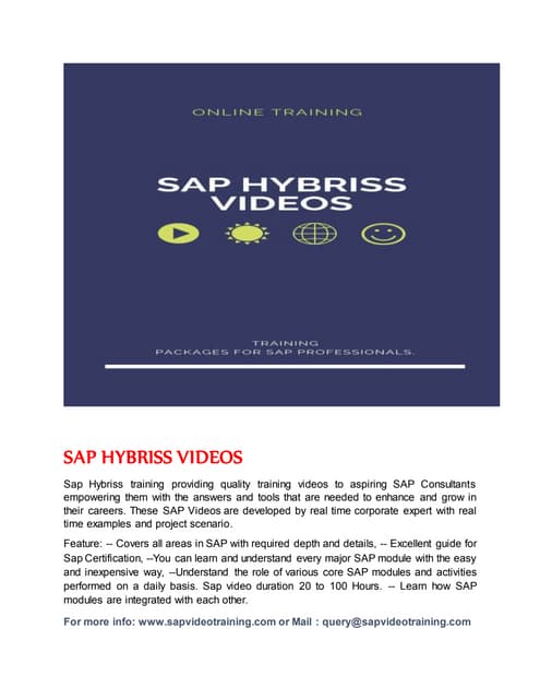 Sap Abap on Cloud Tutorial | DOCX
