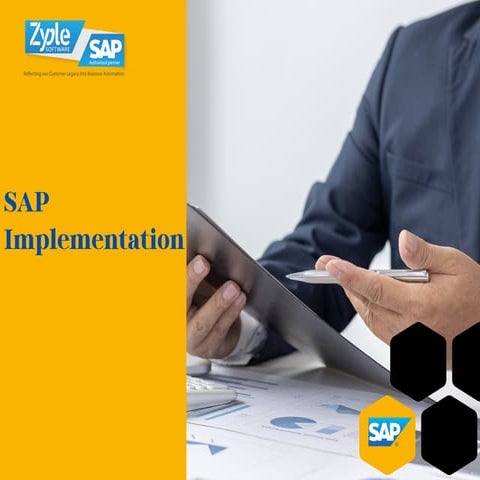 sap implementation steps with process - Zyple Software | PDF