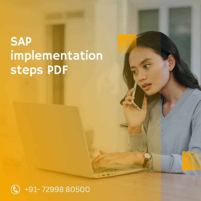 Sap Implementation Steps Pdf Zyple Software Pdf
