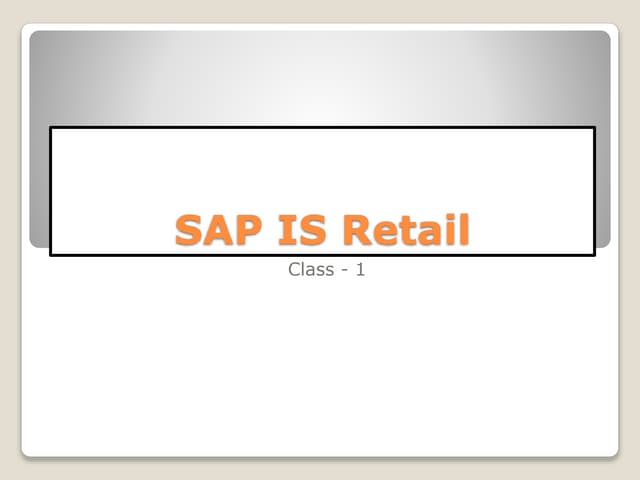 Material master data in sap mm | PPTX