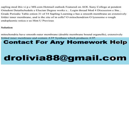 sapling mod ibis vi p c MS.com Hotmail outlook Featured on AOL Suny .pdf