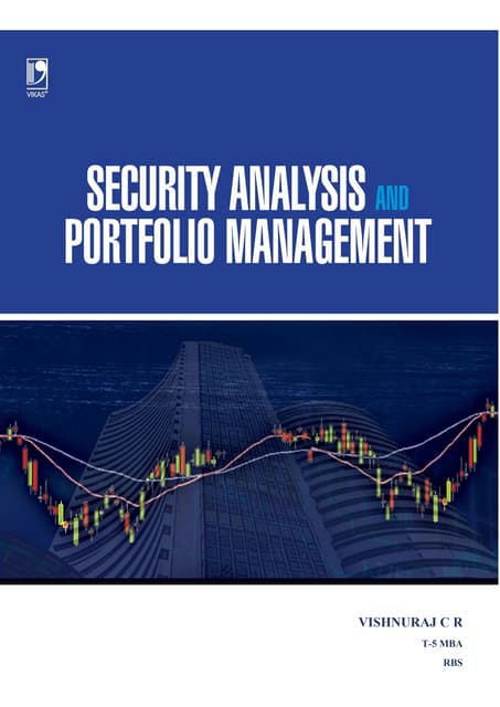 Security Analysis And Portfolio Management Pptx