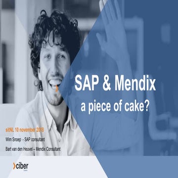SAP & Mendix - a piece of cake? | PDF