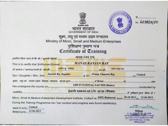 Gm technical center bangalore, experience certificate | PPTX