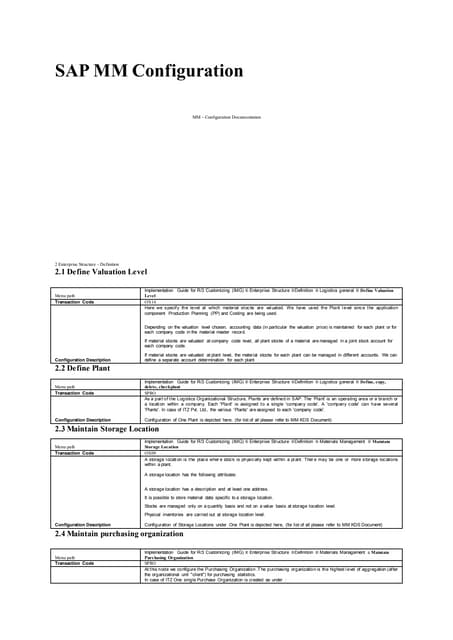 Material master data in sap mm | PPTX