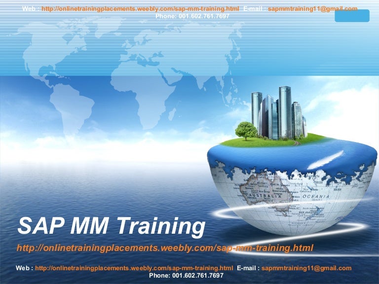 SAP MM Training | SAP MM Online Training | SAP MM Course SAP MM Training | SAP MM Online Training | SAP MM Course