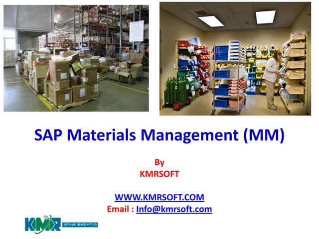 Sap MM Presentation | PPT