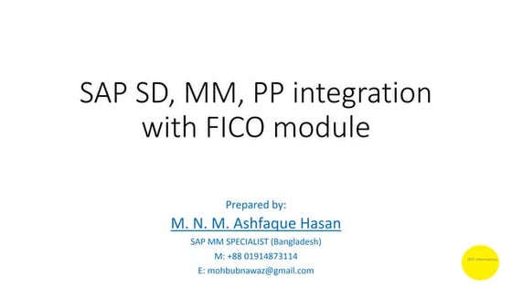 Sap Mm Business Scenarios Ppt