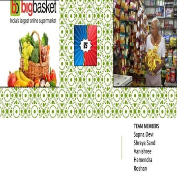 Sapna devi . kaka shop vs bigbasket | PPT