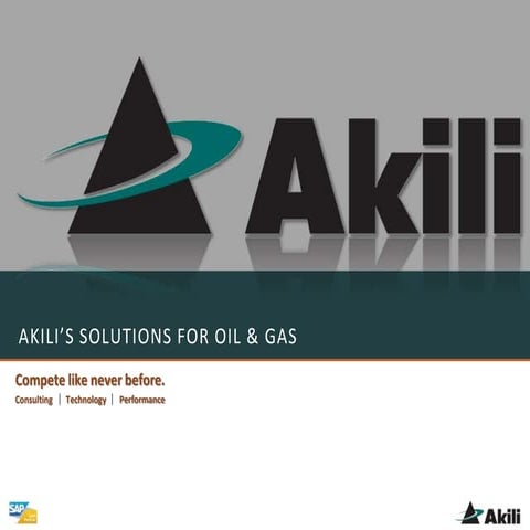 Akili Inc. Service Offerings | PPT