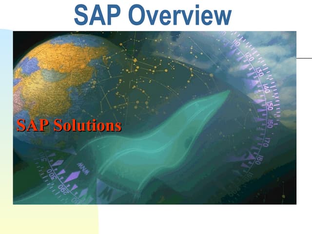Sap hcm overview | PPT