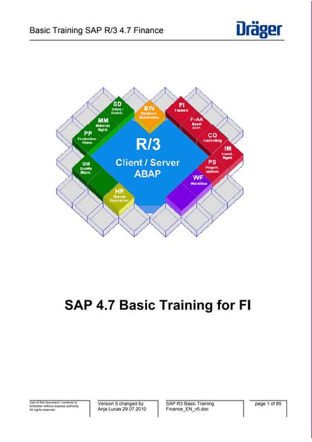 SAP Basic Introduction | PPTX | Computing | Technology & Computing