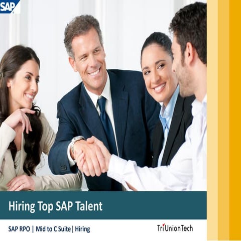 Hiring Top SAP Talent - RPO Services - TriUnionTech | PPT