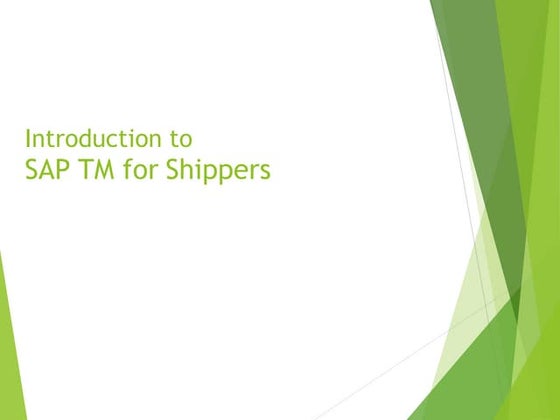 sap transportation management understanding freight unit | PDF