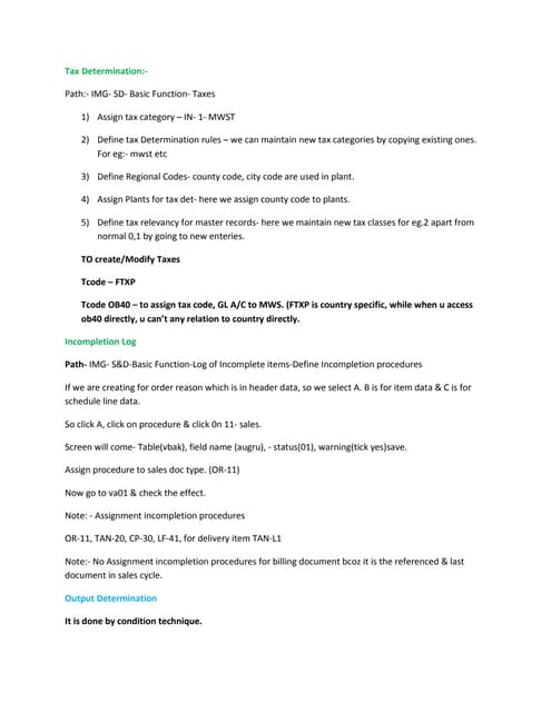 Sd configuration steps for automatic batch determination in delivery | PDF | Operating Systems ...