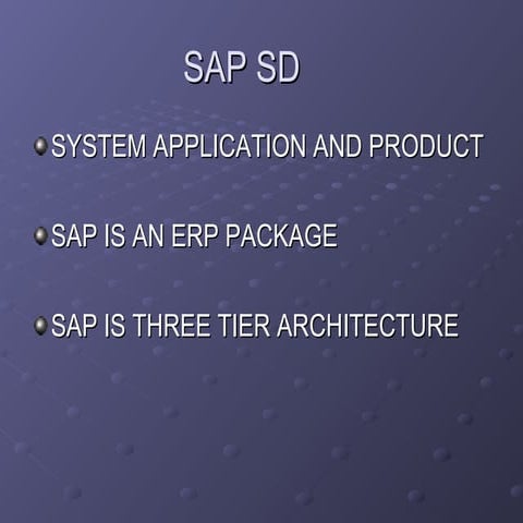 Sap Sd Implementation By Niteen Vaidya Ppt
