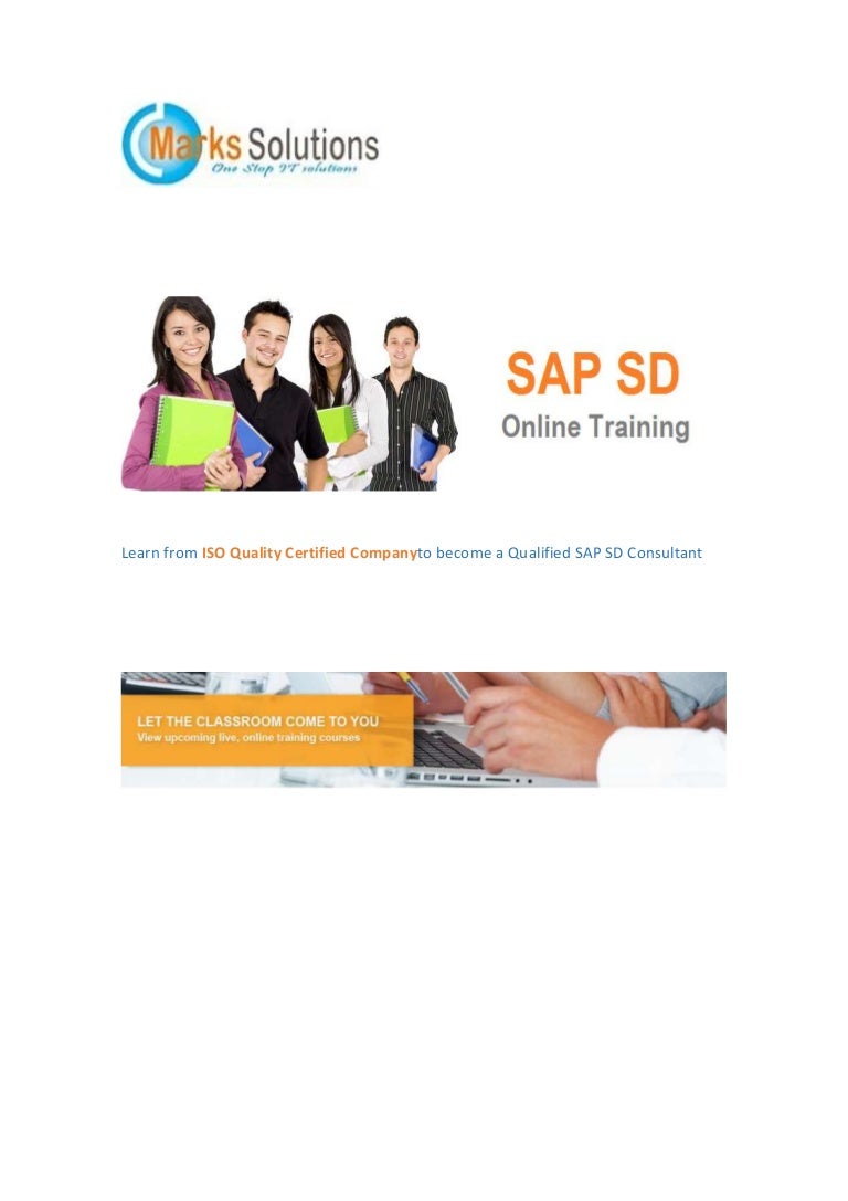 SAP SD Online Training | SAP SD Classes Online | SAP SD Courses Online